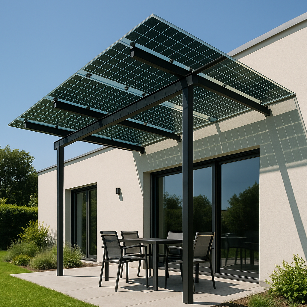 建筑用太阳能解决方案 – Brite Solar 半透明光伏板